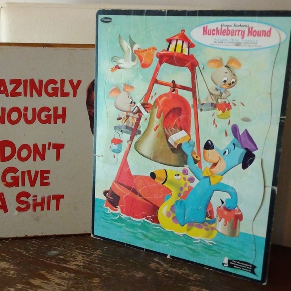 Hanna-Barbera | Games | 961 Hannah Barbara Huckleberry Hound Frametray ...